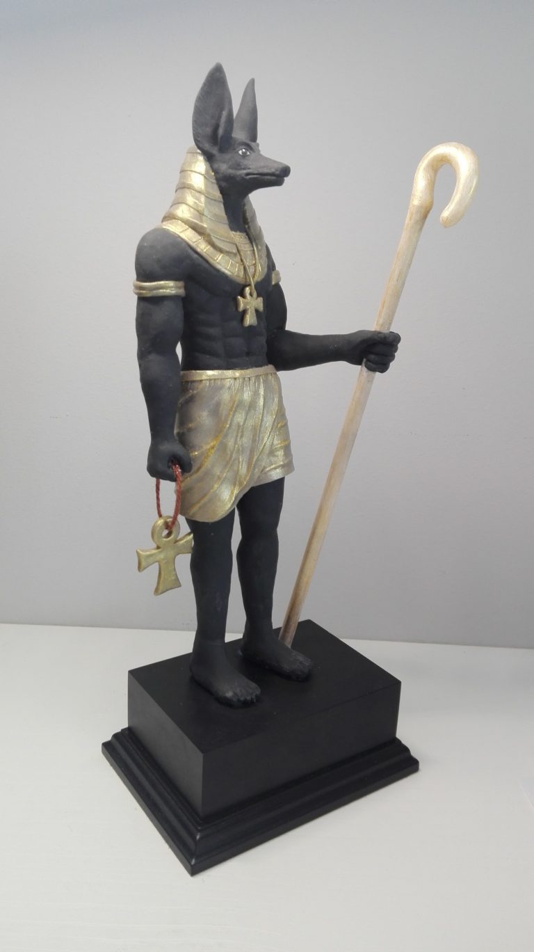 Anubis (mitología egipcia) – Carlos Pamplona [Esculturas, figuras y ...